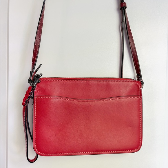 Coach | Bags | Coach Soho 941 Crossbody In Washed Red Glovetanned ...